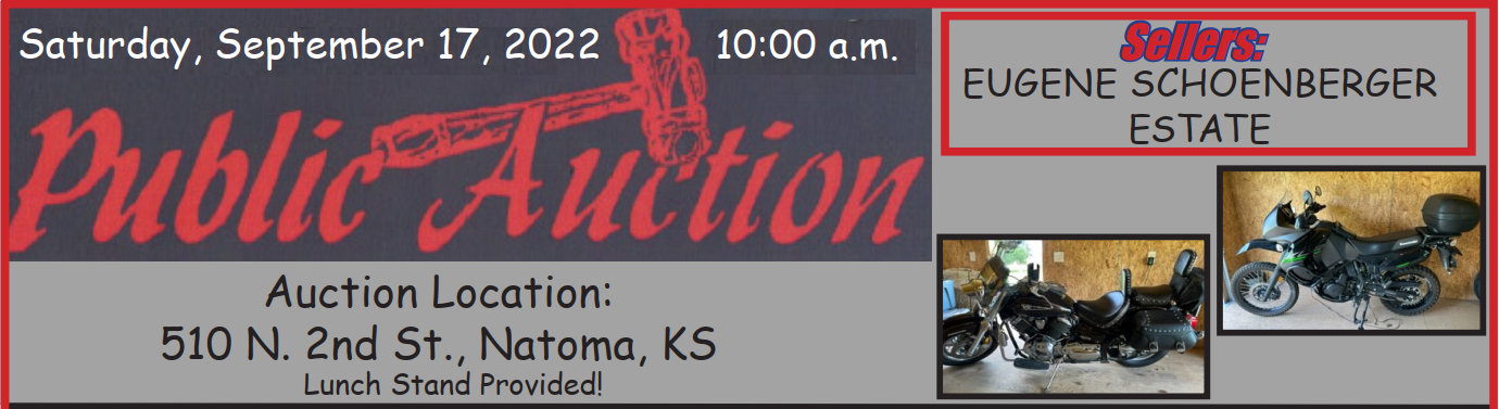 Upcoming Auctions – Auction One Inc.